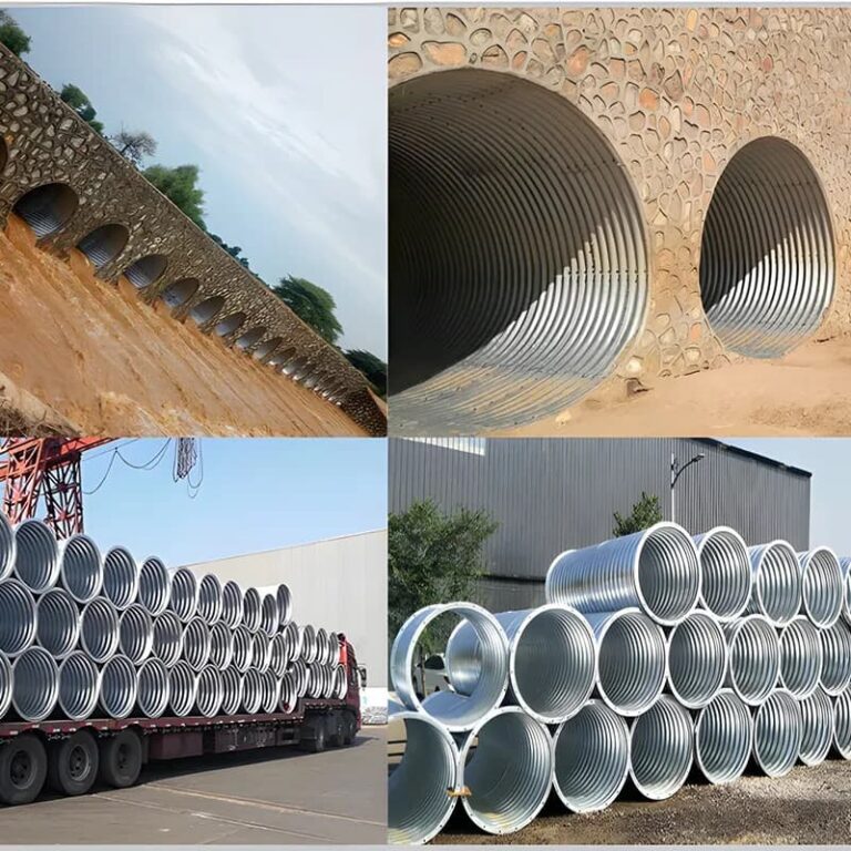 Application Cases of Corrugated Metal Arch Pipes in Mountainous Rock ...